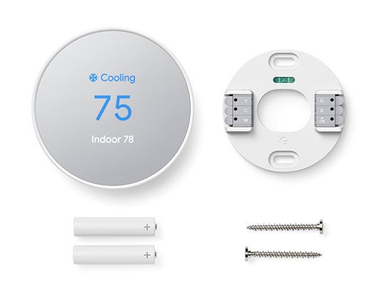 Google Nest Thermostat - Snow